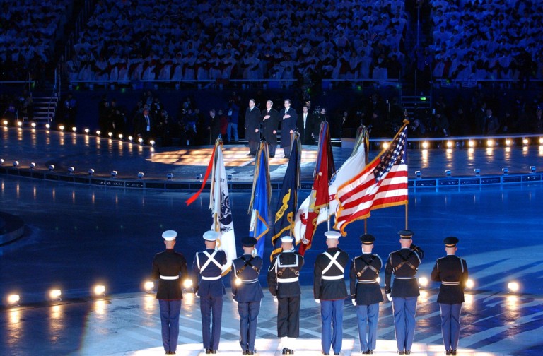 Opening Ceremony at the 2002 Salt Lake City Olympics - Gold Medal ...